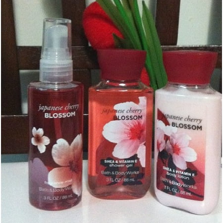 Bath & Body Works Japanese cherry Blossom Travel Set - Lotion, gel & Mist | Walmart Canada