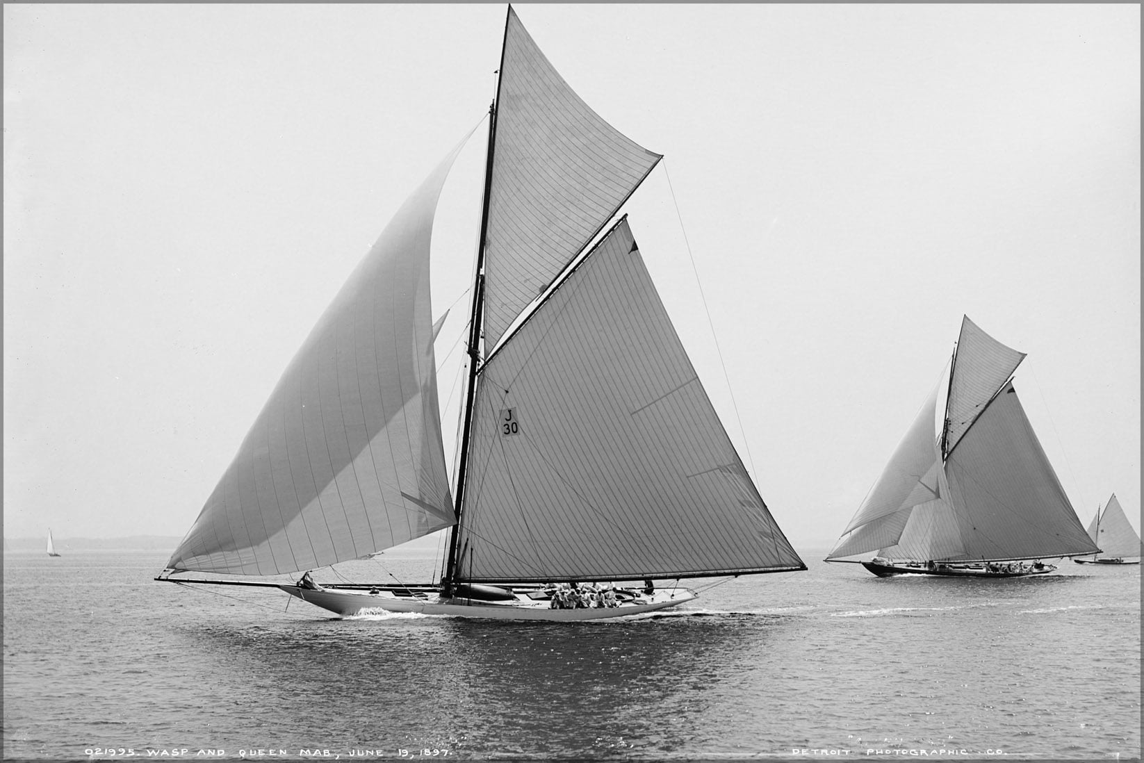 24"x36" Gallery Poster, R.L. & H.F. Lippitt's Wasp & Percy Chubb's ...