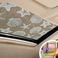 Brown Coastal Starfish Window Privacy Film Rainbow Static Cling Stain ...