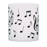 ThisWear Music Lovers Gifts Music Notes Mug Music Themed Gift Music ...