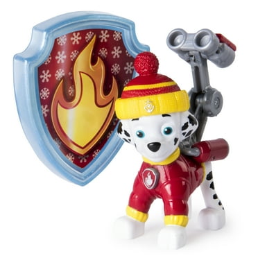 Paw Patrol Snow Rescue – Rubble with Transforming Pup Pack and Badge ...