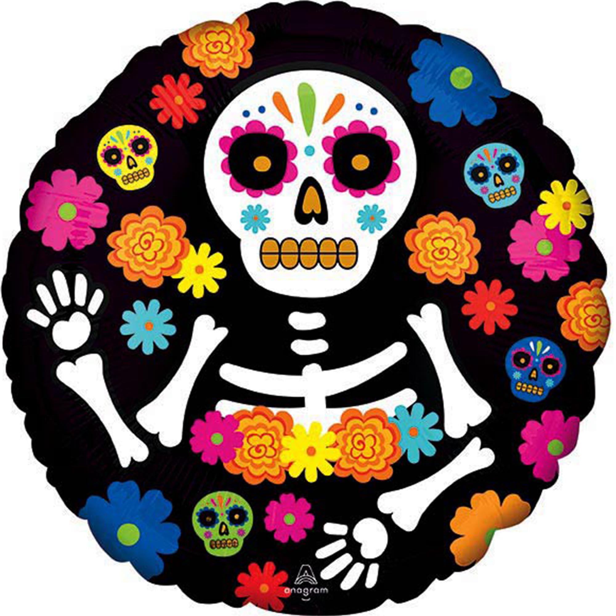 Coco Day Of The Dead Balloon 18" ( Each ) - Walmart.com