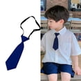 5pcs Pre Tie Necktie For children Wrinkles Resistant Fashion School Tie ...