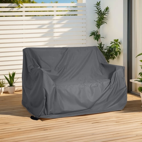 Click here for Unbranded Outdoor Loveseat Sofa Cover  Dark Gray prices