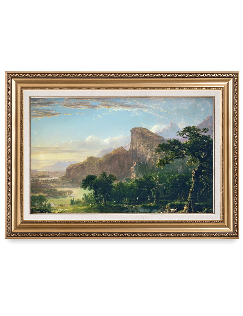 DECORARTS - Landscape-Scene from Thanatopsis by Asher Brown Durand ...