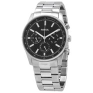 Fossil Men's Commuter Chronograph Brown Leather Watch FS5402 - Walmart.com