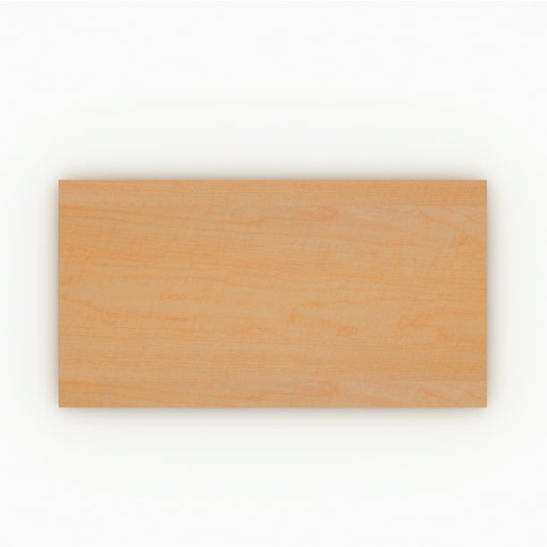 Cubespace 55" x 28" Universal Table Top, Solid One Piece Wooden Desktop ...