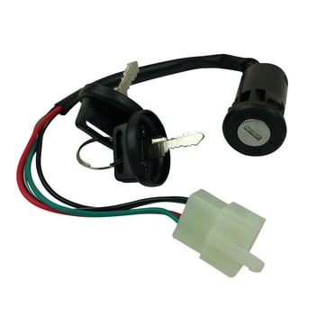 CENL ATV Key Ignition Switch 4 Wire For Go-Karts Motorcycle Dirt Bike ...