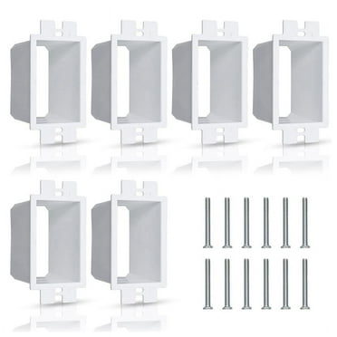 6 Pcs -2 Electrical Outlet Box Extender, Electrical Box Extender, 1 ...