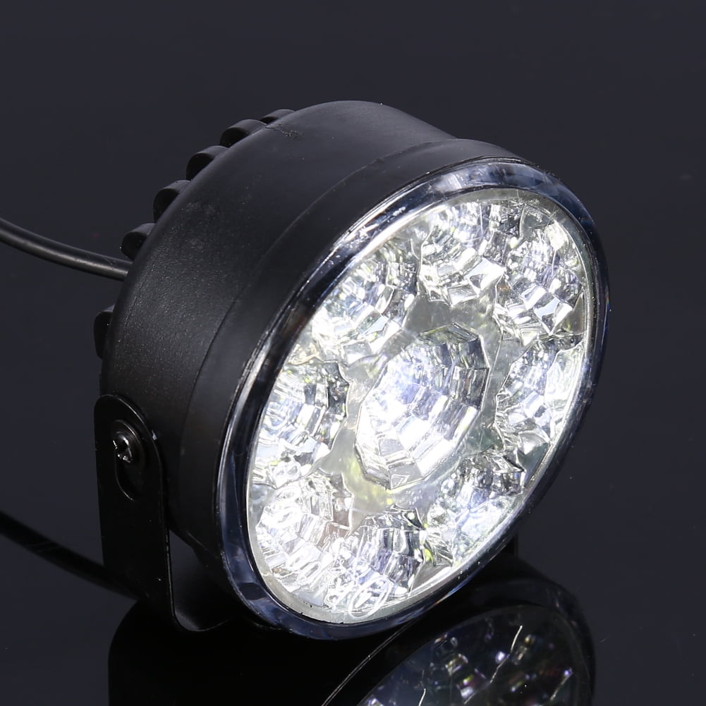 HURRISE 2X Car White 9-SMD LED Daytime Driving Running Light DRL Fog ...