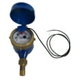 Inch Multi-Jet Brass Totalizing Water Meter with Pulse Output – Sealed ...