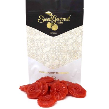 SweetGourmet Strawberry Licorice Laces | Dutch Candy Shoelaces | 1 ...