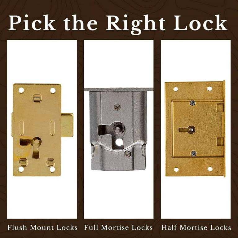 Full Mortise Cabinet Door Lock | Cabinets Matttroy