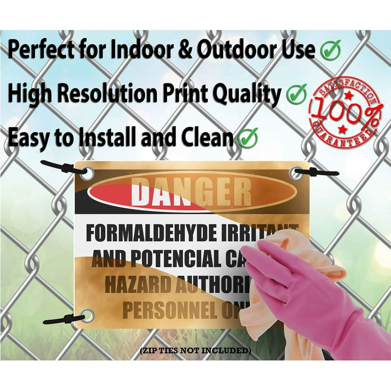 Formaldehyde Danger