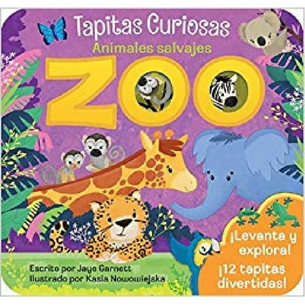 TAPITAS CURIOSAS: ANIMALES SALVAJES ZOOLOGICO COTTAGE DOOR PRESS ANA ...