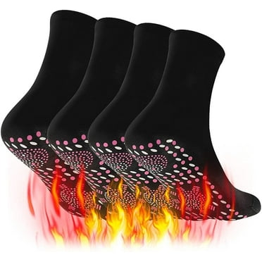 WOLF PEOPLE 3 pairs Tourmaline Magnetic Socks Self Heating Therapy ...
