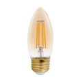 BH&G LED Light Bulb, 5.5-Watt (60W Equiv.) B10 Candle Bulb Dimmable E26 ...