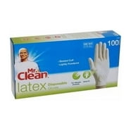 Mr. Clean Duet Reusable Gloves, Latex, Large 2 pair (Pack of 14 ...