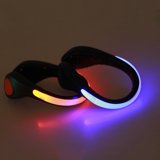 Pontos LED Shoes Clip Light Safety Warning Lamp Night Running Jogging ...
