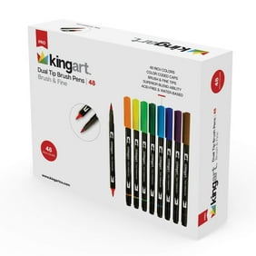 Deli 80 Colors Dual Tip Alcohol Art Markers, Permanent - Walmart.com