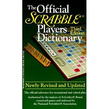The Official Scrabble Players Dictionary (Hardcover) - Walmart.com