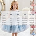 CIAKGIAF Little Girls Dresses Mesh Fluffy Princess Pleated Bow ...