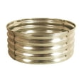 30in. Galvanized Round Fire Ring - Walmart.com