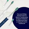 Equate SmileSonic Pro Advanced Clean Sonic Replacement Toothbrush Brush ...