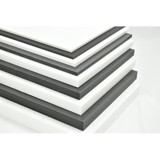 BuyPlastic Black HDPE Boat Board, Marine Grade Plastic Sheet 1/4" x 24 ...