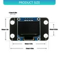 Easy Installation 0.96inch LED Screen Module Featuring Standard Fixing ...