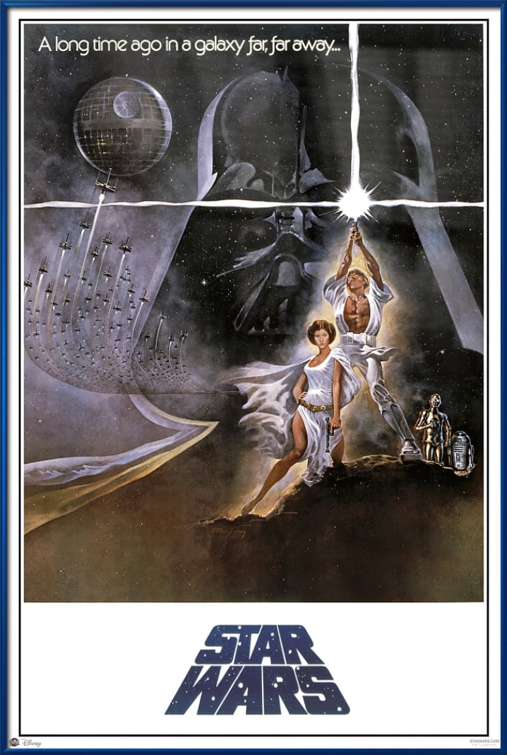 Star Wars: Episode IV - A New Hope - Framed Movie Poster (Regular Style ...