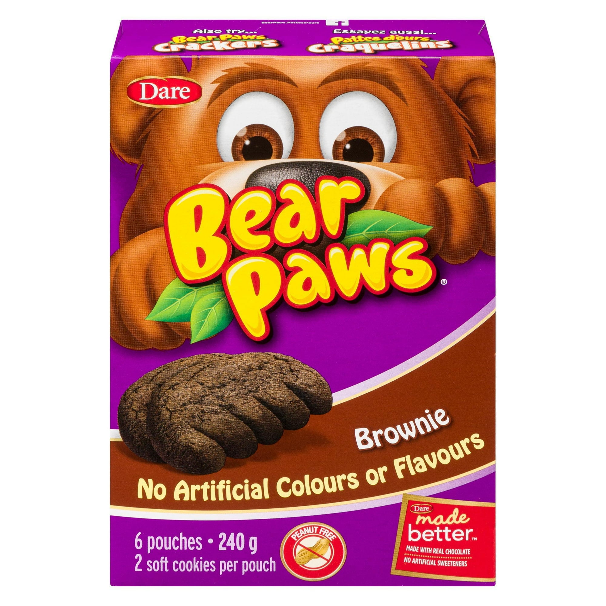 Click here for Bear Paws Brownie Cookies  Dare 240 G prices