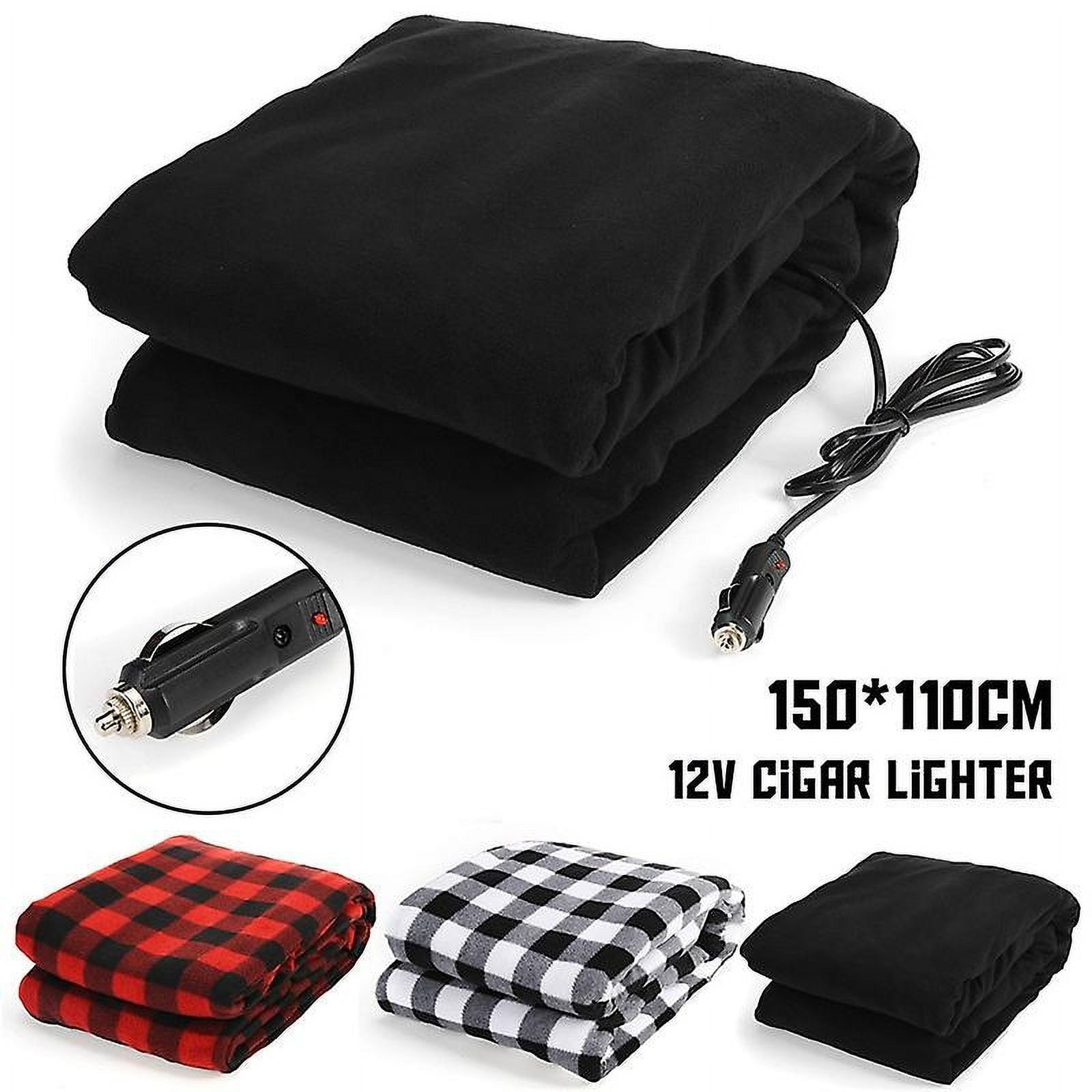 Click here for Tignapoo 12v Dual-Layer Heated Car Blanket With Th... prices