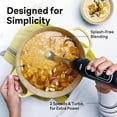 MultiQuick 5 Immersion Hand Blender with Dual Speed + Turbo and ...