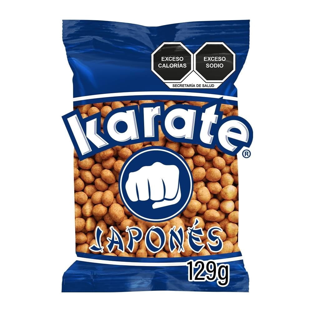 Cacahuates Karate estilo japonés 115 g | Bodega Aurrera en línea