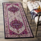 SAFAVIEH Bellagio BLG541C Handmade Pink / Navy Rug - Walmart.com