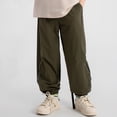 DJDLJWCJ Little Girls Jogger Pants Quick Dry Mesh Baggy Pants Summer ...