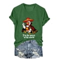 felwors Women's V-Neck Graphic Tee with Funny Chicken Print, "I'm The ...