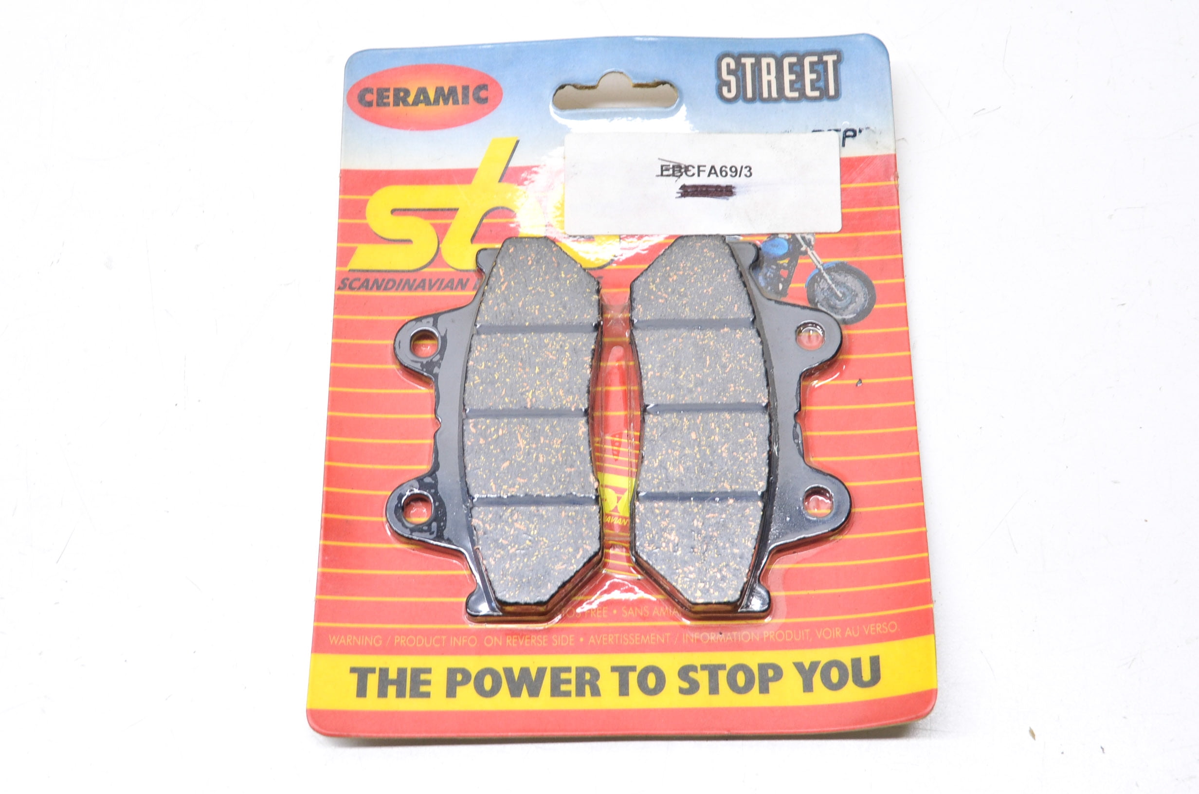 EBC FA69/3, 542LF.S, 693488 Brake Pad Kit NOS - Walmart.com