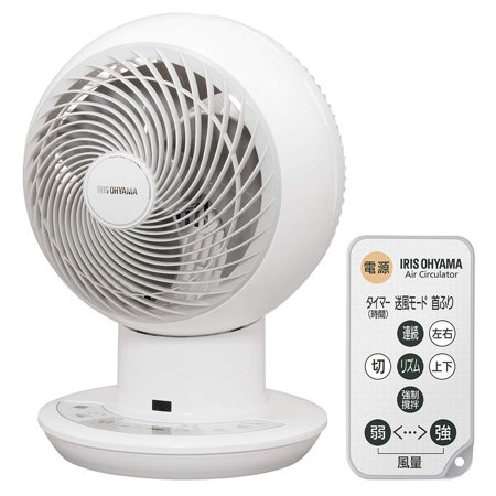 IRIS Ohyama Circulator Eye Quiet Up / Down / Left / Right Swing 30 tatami Powerful Blower DC ...