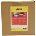 School Smart Chalk Pastels, Assorted Colors, Set of 144 - Walmart.com