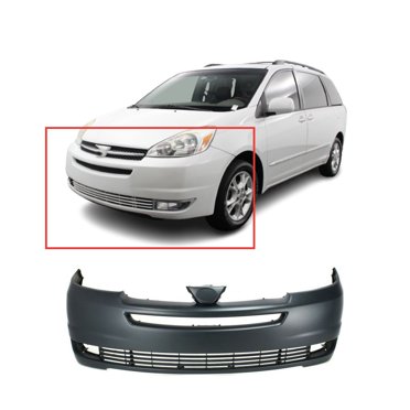 labwork Front Upper Bumper Cover Plastic Primed Replacement for 2017 ...