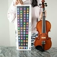 QMG Color Coded Violin Fretboard Note Chart, Learn to Play Violin and ...