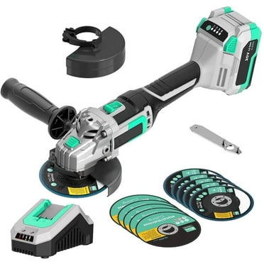HART 20-Volt Cordless 4 1/2-inch Angle Grinder Kit (1) 20-Volt 4.0Ah ...