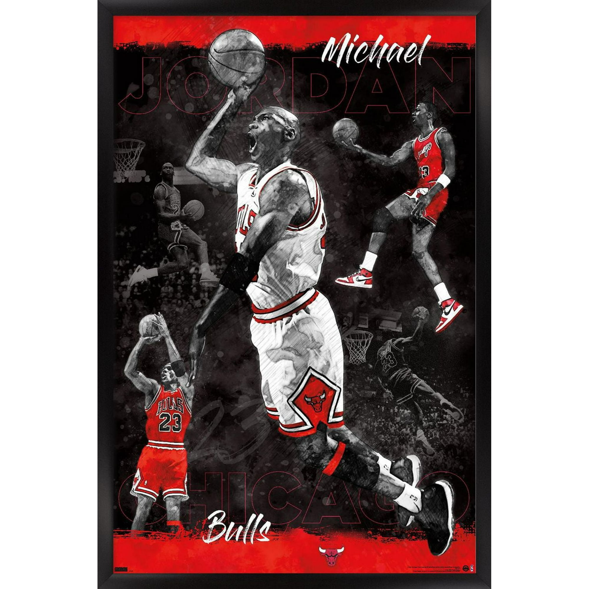 Click here for Trends International Michael Jordan - Sketch Wall... prices