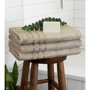 SPRINGFIELD LINEN 6 Piece Set Bath Towel Towel Blue 2 Bath Towel, 2 ...