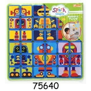 Spark. Create. Imagine. 3-D Wood Alphabet Puzzle Set, 26 Pieces ...