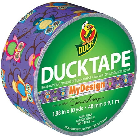 Patterned Duck Tape 1.88"X10yd-Retro Owls | Walmart Canada