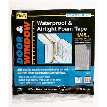 AP Products 018-855 Ribbed Foam Seal with PSA Tape - 1/2" x 5/16" x 50 ...