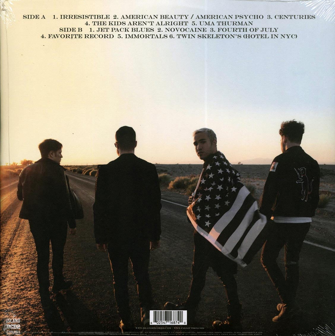 Fall Out Boy Immortals Album Cover